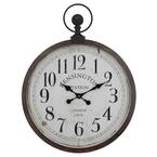 Yosemite Home Decor Kensington Station Pocket Watch Style Wall Clock ...