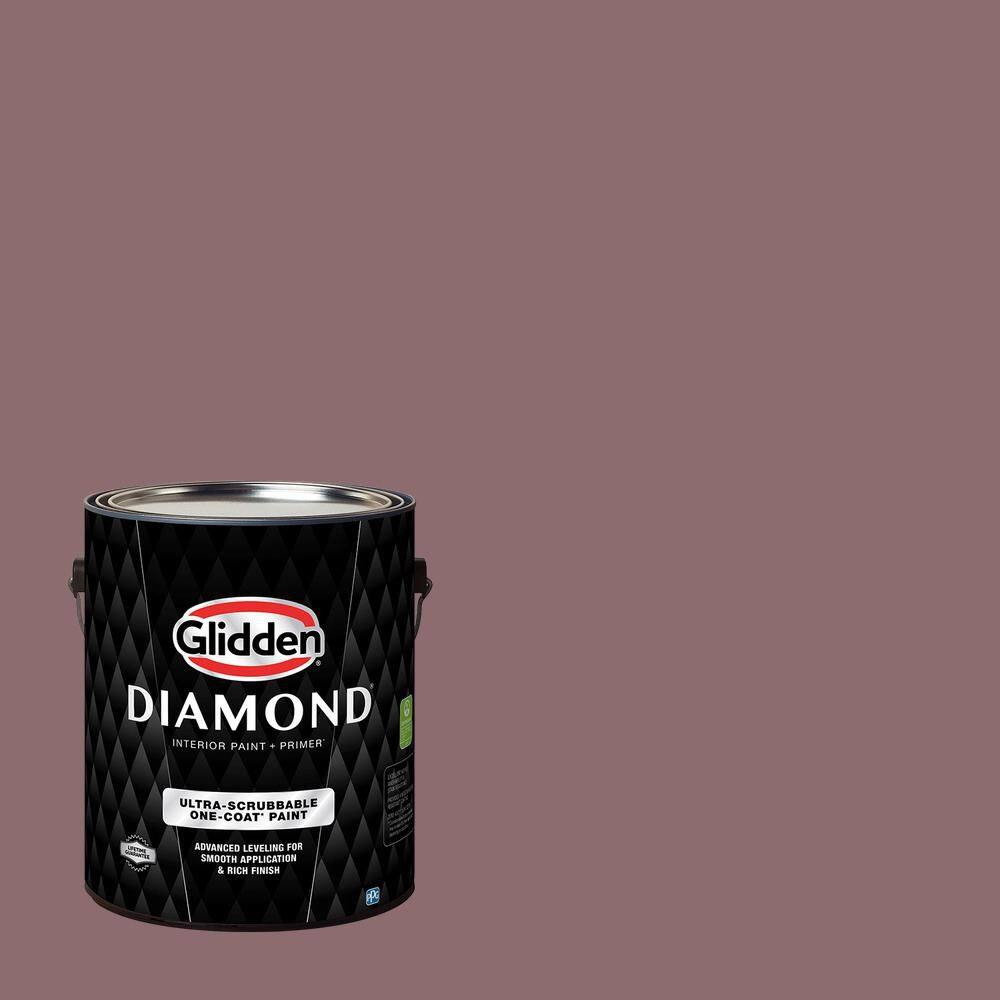 Glidden Diamond 1 gal. PPG1048-6 Chocolate Sparkle Ultra-Flat Interior ...