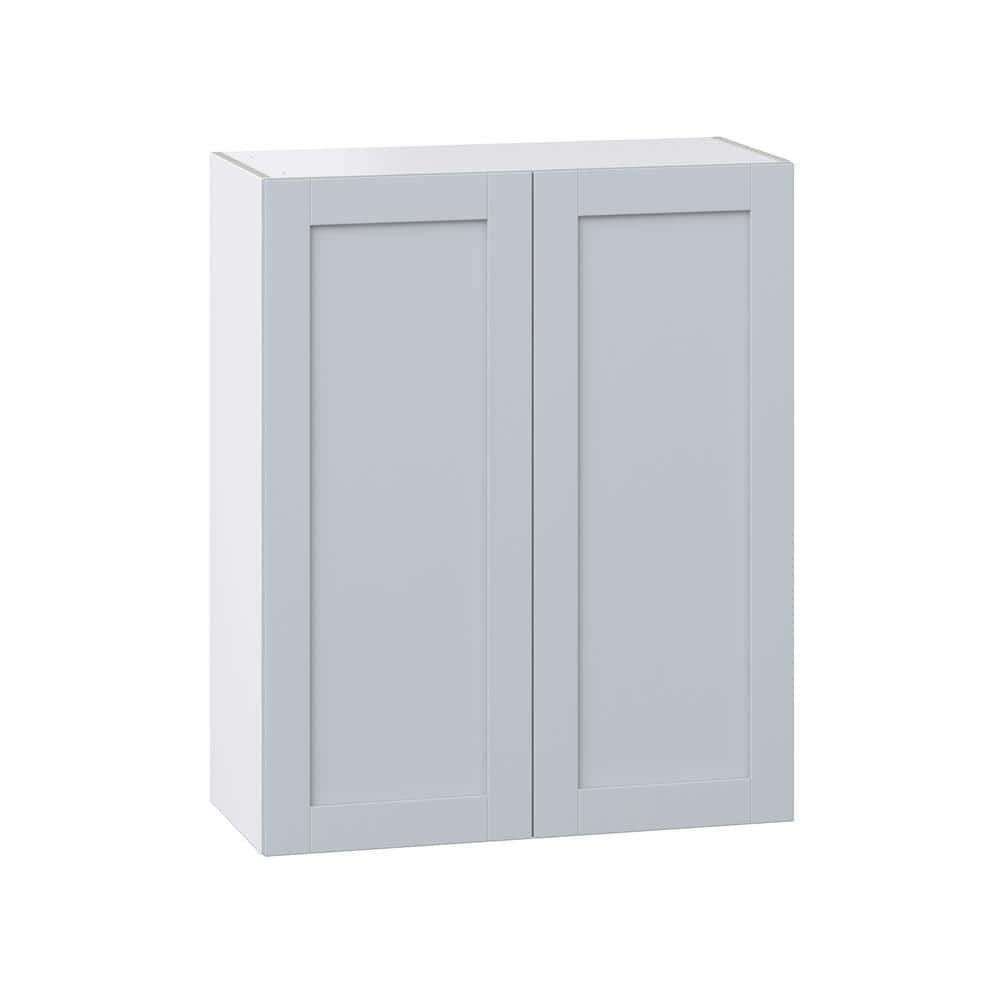 J COLLECTION Milton 33 in. W x 14 in. D x 40 in. H Assembled Shaker ...