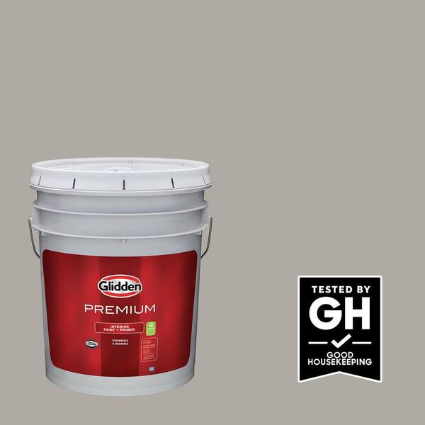 Glidden Premium 5 gal. PPG0998-3 Kalispell Satin Interior Latex Paint ...
