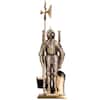 Barton 4-Piece Medieval Knight Style Poker Brush Shovel Fireplace Tool ...