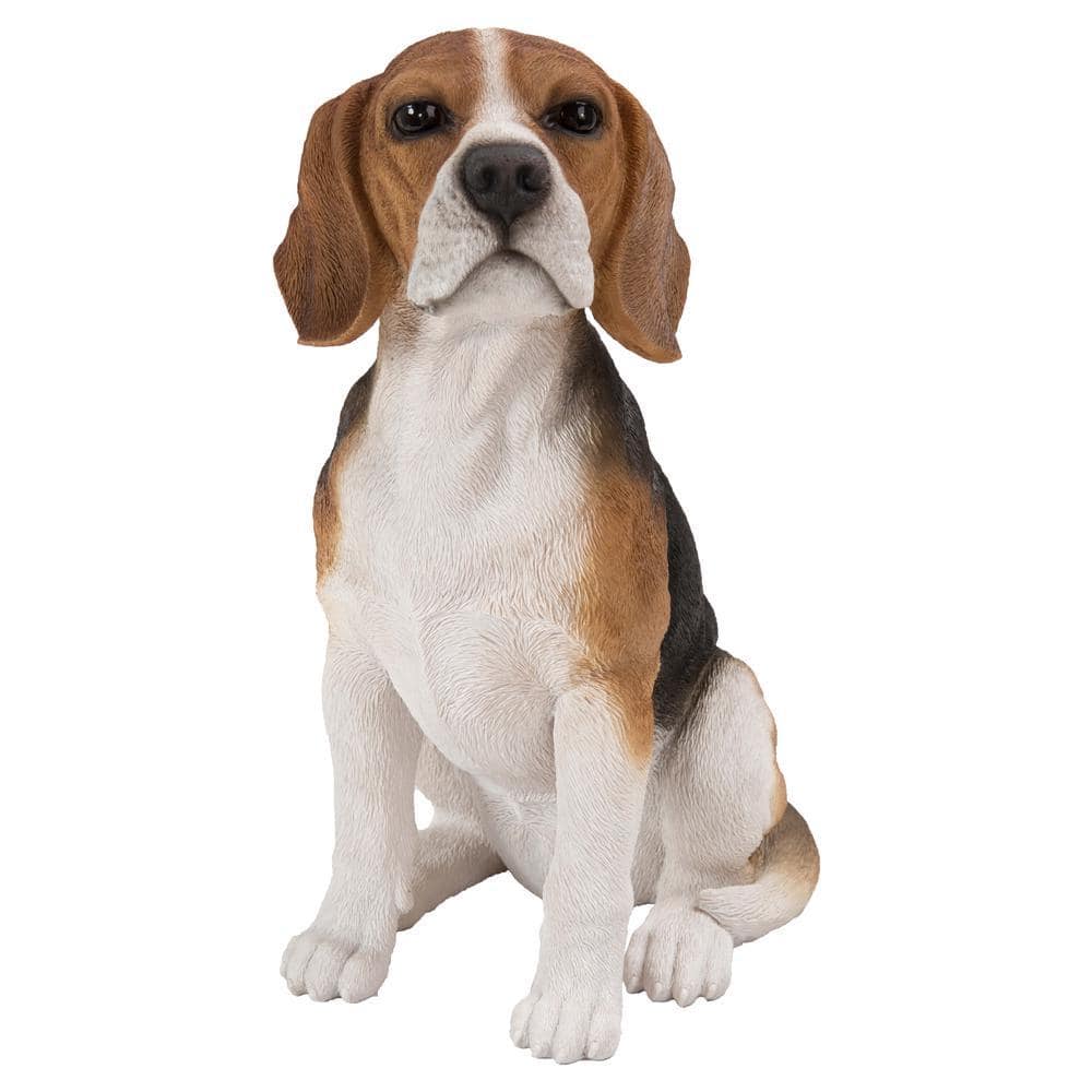 HI-LINE GIFT LTD. Beagle Sitting Statue 87763-B - The Home Depot