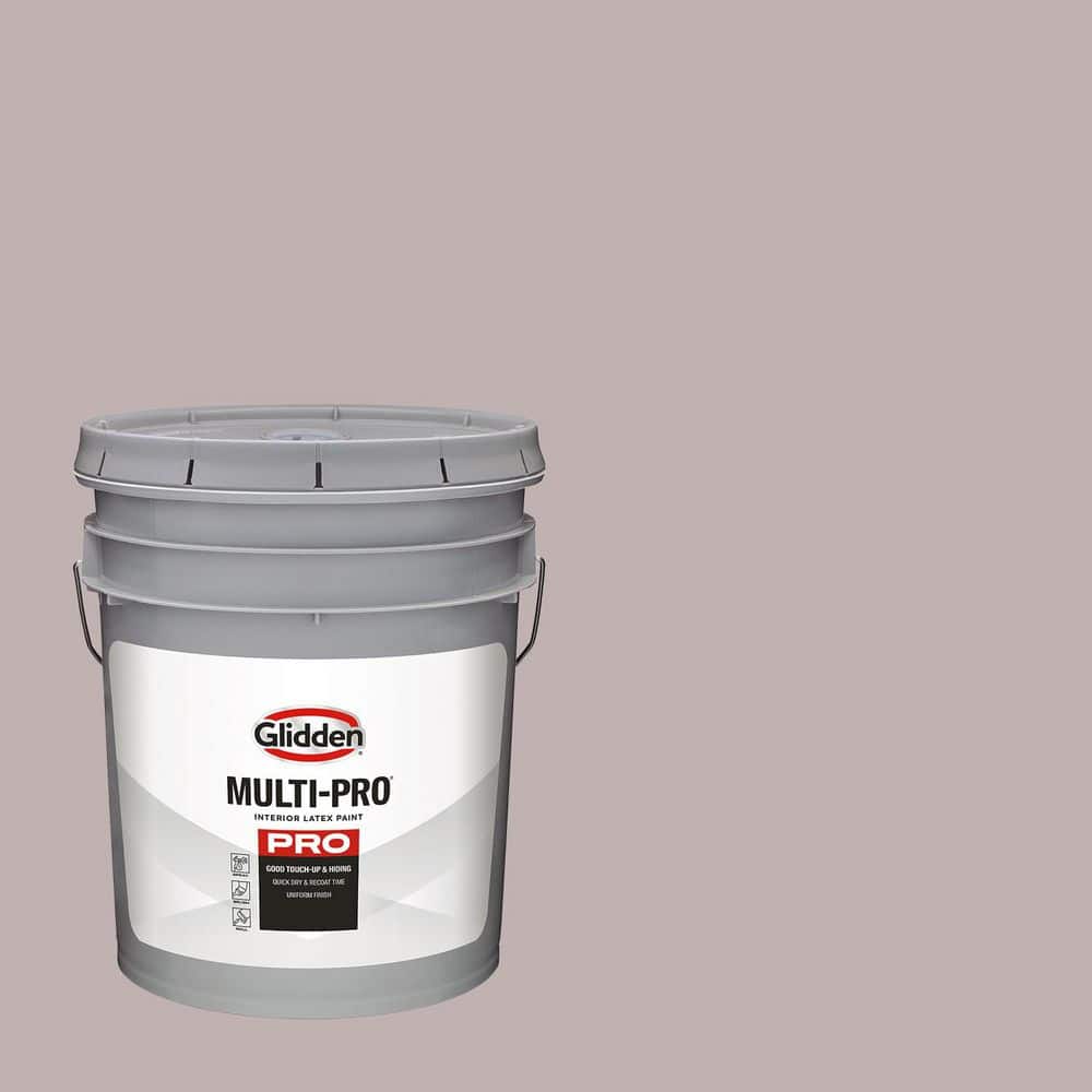 Glidden Multi-Pro 5 gal. PPG1014-4 Jack Rabbit Eggshell Interior Paint ...
