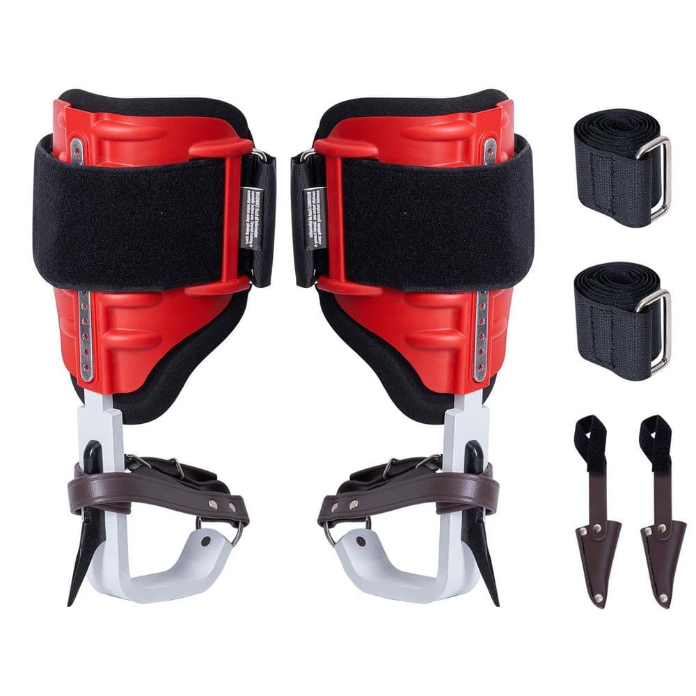 SVOPES Tree Climbing Spikes, Aluminum Climbing Spurs, 350 lbs. Capacity, Arborist Gear with ...