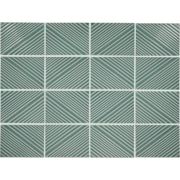 Sage Green - Ceramic Tile - The Home Depot
