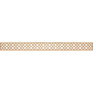 Ekena Millwork Rochester Fretwork 0.25 in. D x 46.375 in. W x 4 in. L ...