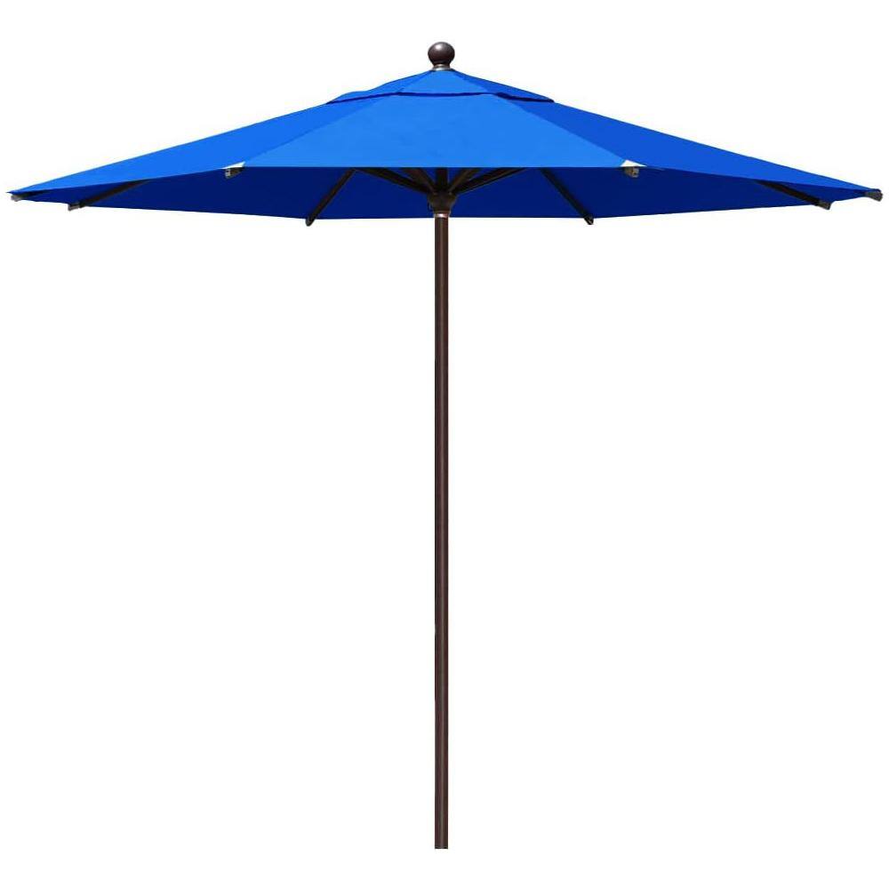 ELITESHADE 9 ft. Aluminum Market Patio Umbrella with Push Button ...