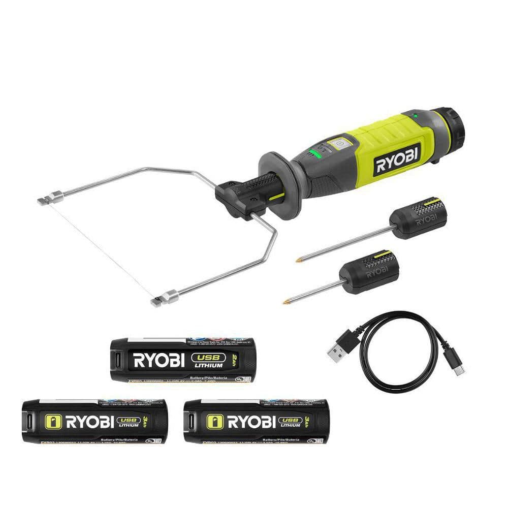 Reviews for RYOBI USB Lithium Hot Wire Foam Cutter Kit with 2.0 Ah ...