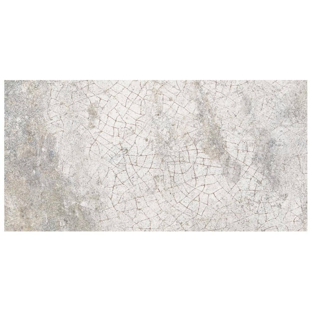 Merola Tile Myst Sandstrom 4 in. x 8 in. Ceramic Wall Take Home Tile ...