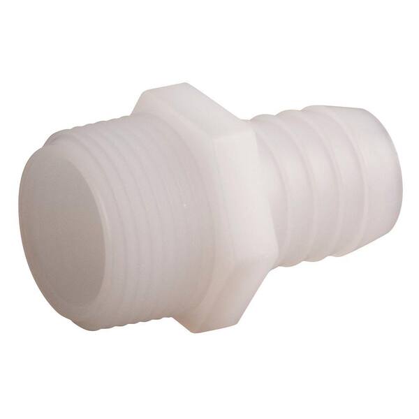 Everbilt 1-1/2 in. x 1-1/2 in. Nylon Barb x FIP Adapter 904-456001 ...