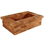 Pavestone Rumblestone RumbleStone 73.5 in. x 17.5 in. x 73.5 in ...