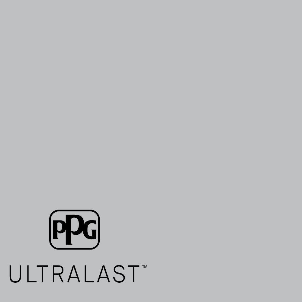 PPG UltraLast 1 gal. PPG1013-3 Whirlwind Semi-Gloss Interior Paint and ...