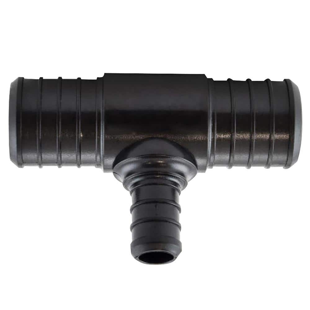 Apollo 1 in. x 1 in. x 1/2 in. Plastic PEX-B Barb Reducing Tee (5-Pack ...