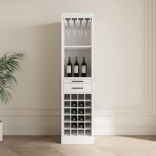 White Wine Rack VidaXL Wijnrek Abreu Wit Kopen? | VidaXL.nl