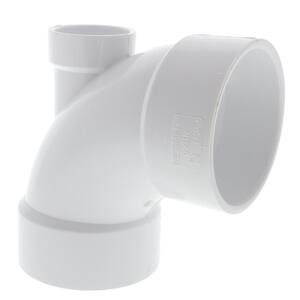 NIBCO 3 in. DWV PVC Hub x Spigot Soil Pipe Adapter C4805HD3 - The Home ...