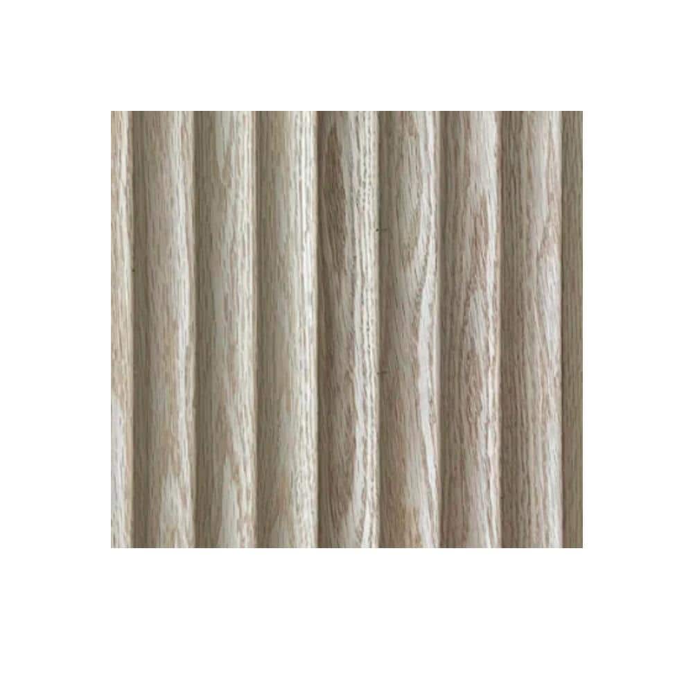 Timeline Fluted Solid Oak 3/4 in. x 5-5/8 in. x 72 in. 11.25 SF ...