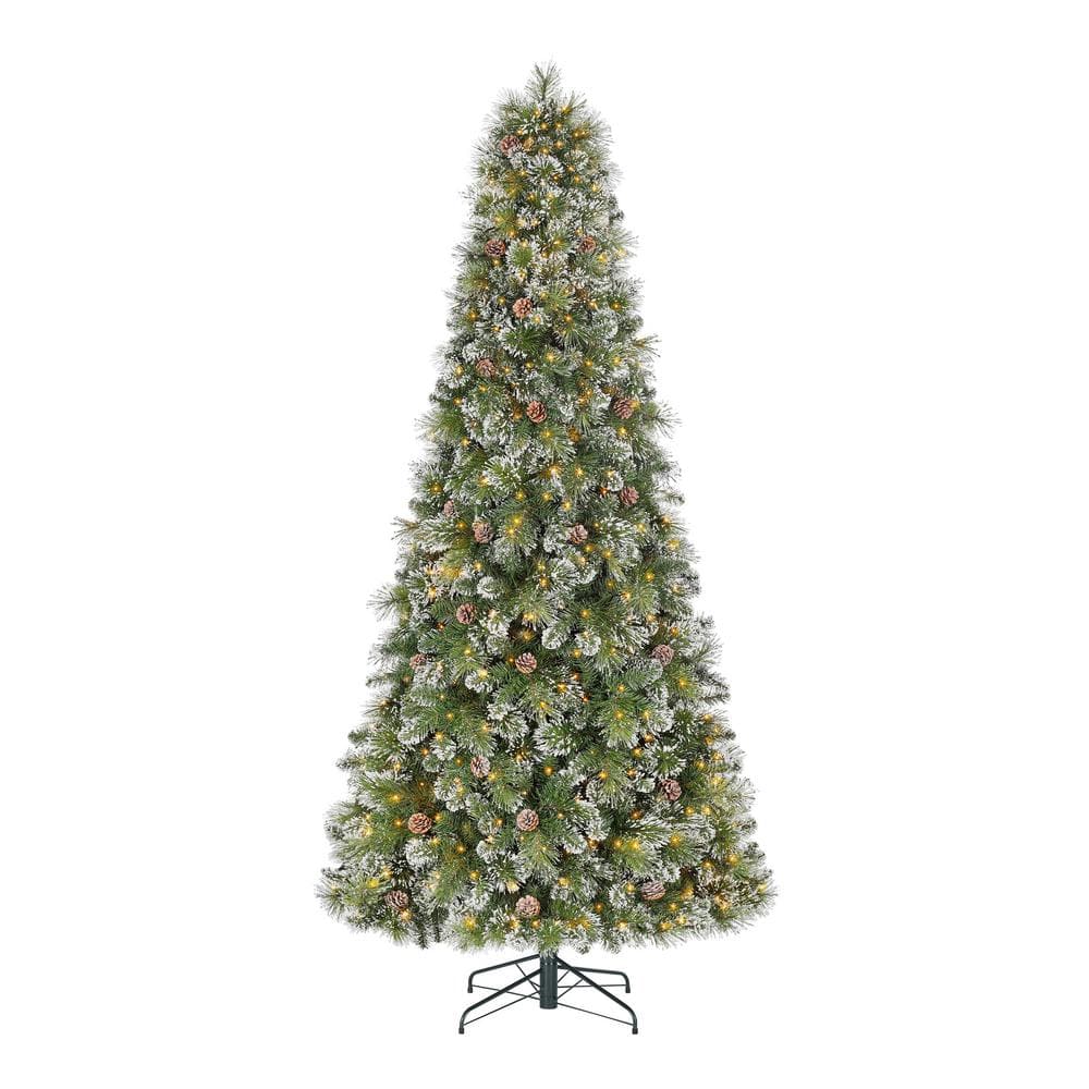 Have a question about Home Accents Holiday 9 ft. Pre-Lit LED Sparkling ...