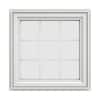 JELD-WEN 35.5 in. x 35.5 in. V-4500 Series White Vinyl Right-Handed ...