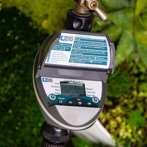 DIG Digital Hose Thread Watering Timer BO9DB - The Home Depot