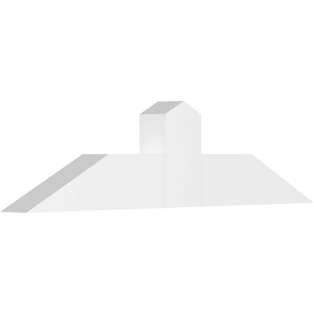 Ekena Millwork Portland 48 in. W x 12 in. H x 4 in. D Signature ...