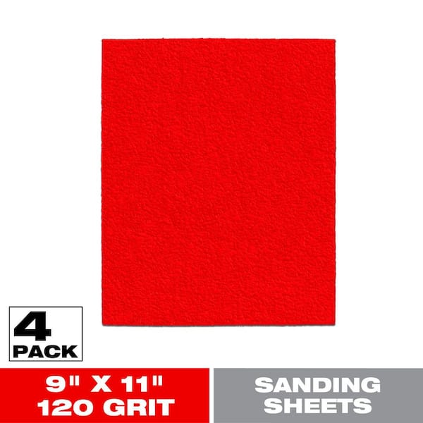 120 grit - Sandpaper - The Home Depot