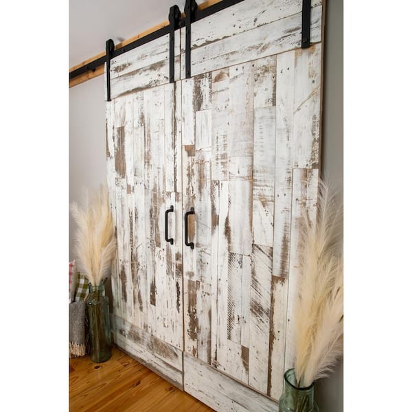 Whitewashed Barn Wood Trim