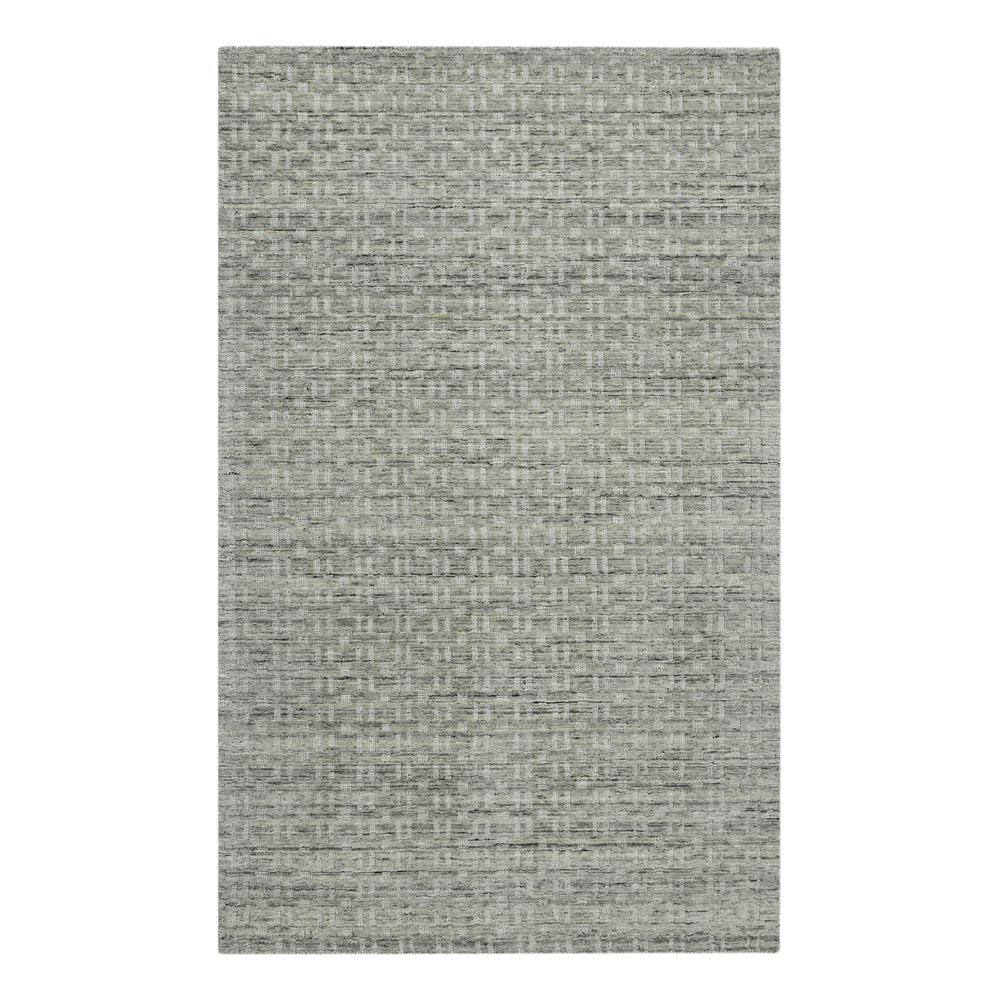 Amer Rugs Houston 5 x 8 Natural Gray Geometric Pattern Area Rug for ...
