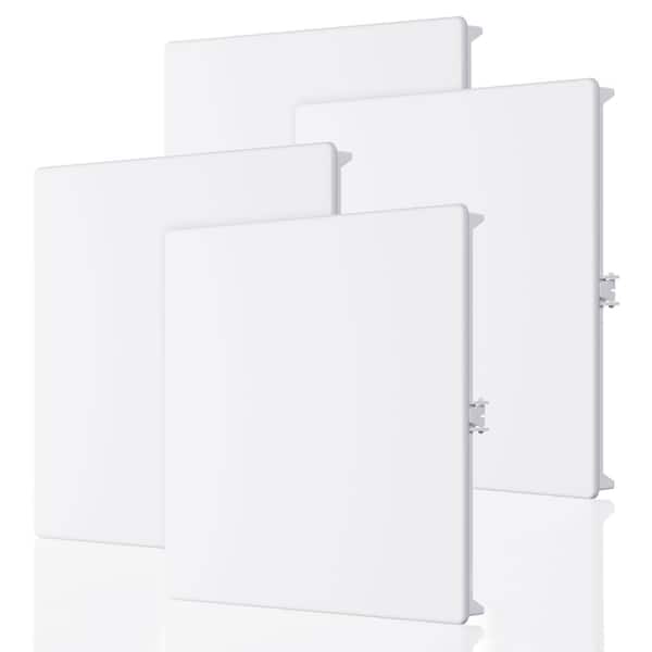 Morvat 12 in. x 12 in. Spring Access Panel for Drywall and Ceiling (4 ...