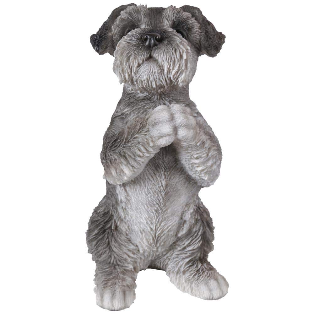 HI-LINE GIFT LTD. Schnauzer Puppy Praying Garden Statue 87703-J - The ...