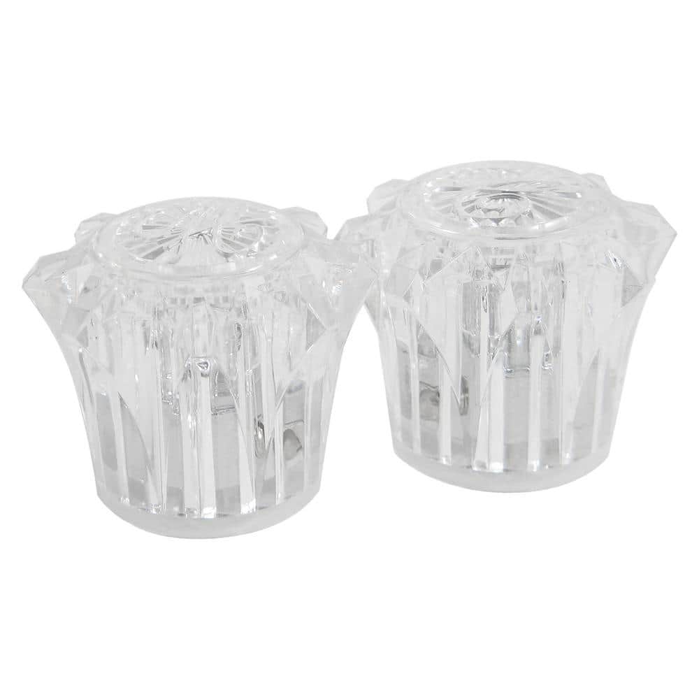Reviews for Everbilt Pair of Universal Round Acrylic Faucet Handle ...