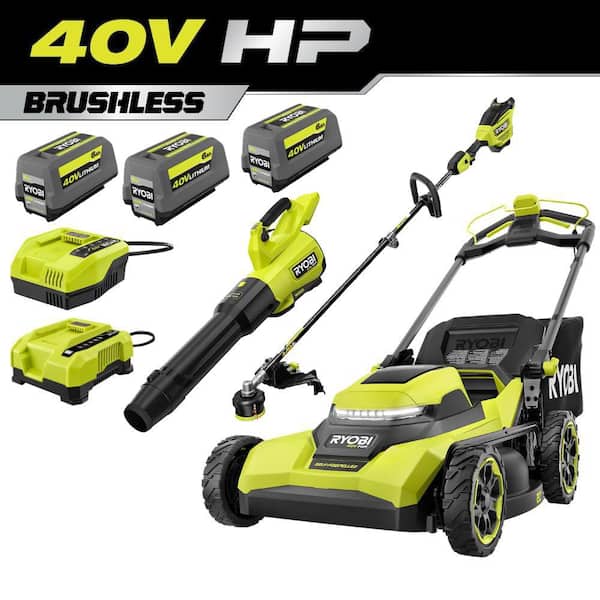 Reviews for RYOBI 40V HP Brushless 21 in. Cordless Battery Walk Behind ...