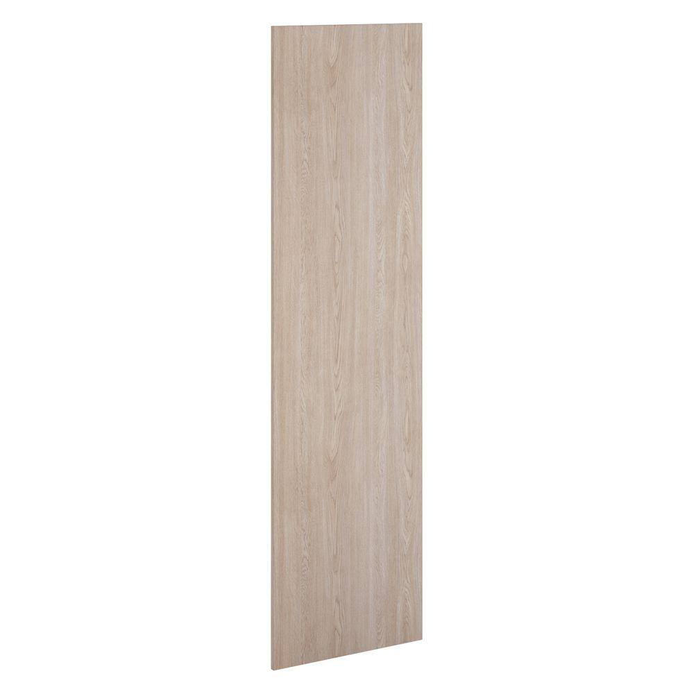 Hampton Bay 23.25 in. x 84.5 in. x 0.125 in. Kitchen Cabinet Flush-Fit ...