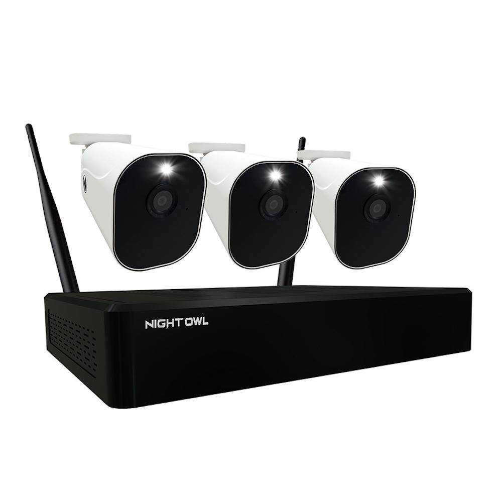 Night Owl 10-Channel 1080p Smart NVR Security Camera System with 1TB ...