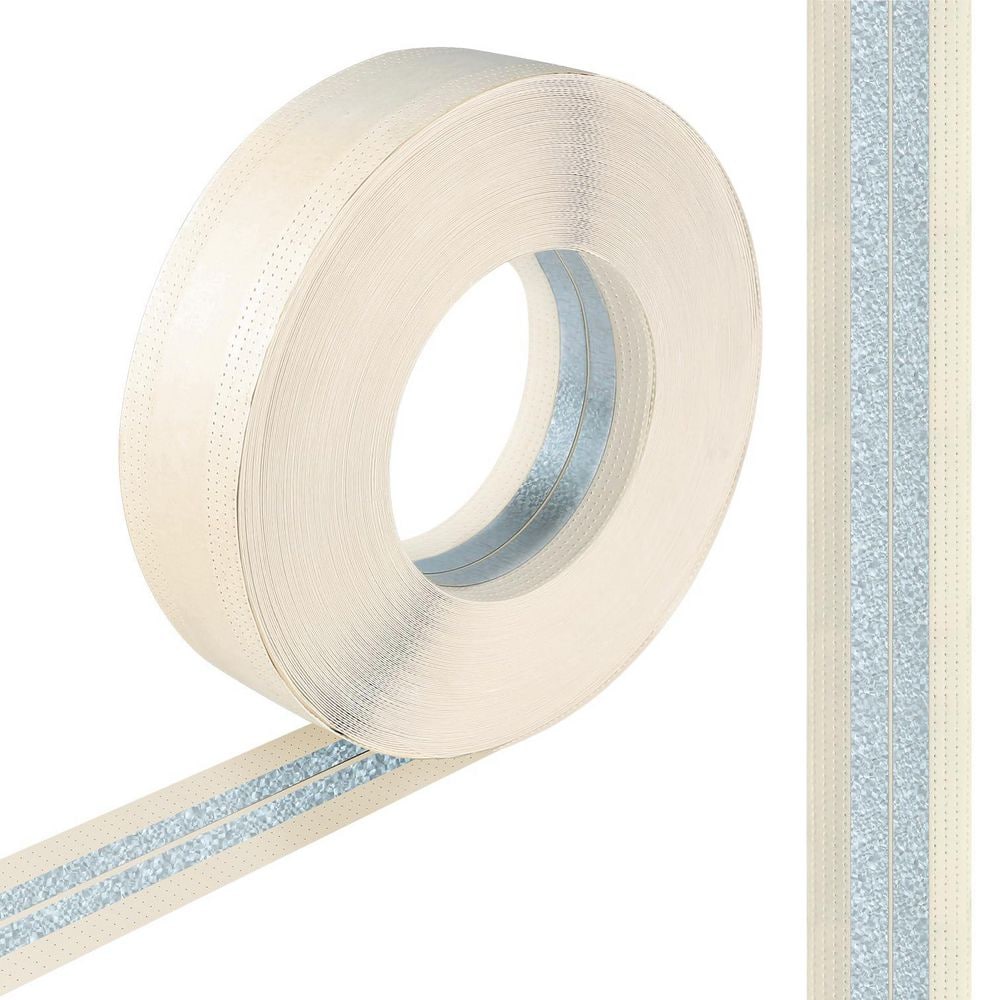 NVNOO 2 in. x 150 ft. Metal Drywall Corner Tape, Inside Outside Corner ...