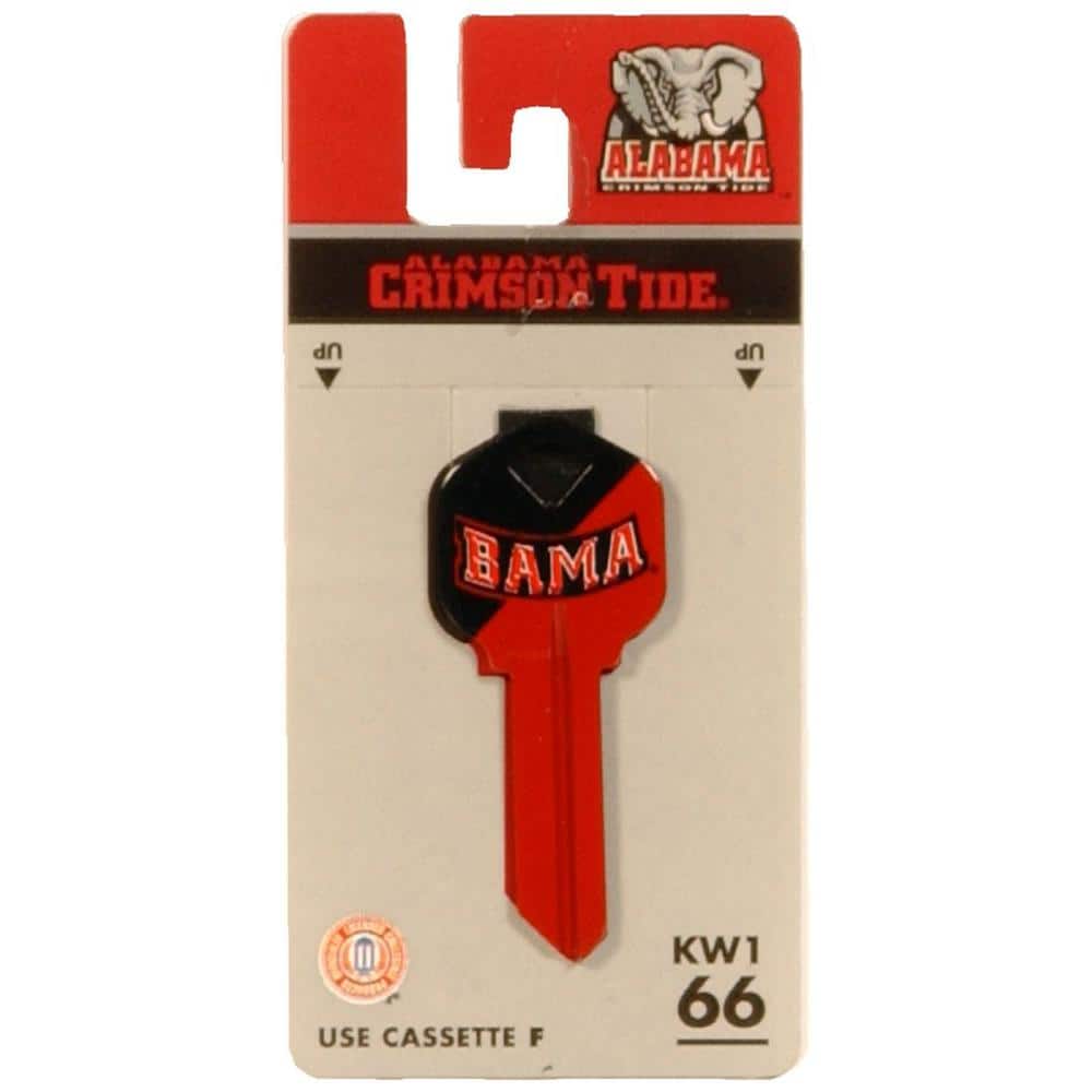 Hillman #66 NCAA Alabama Crimson Tide Key Blank 89848 - The Home Depot