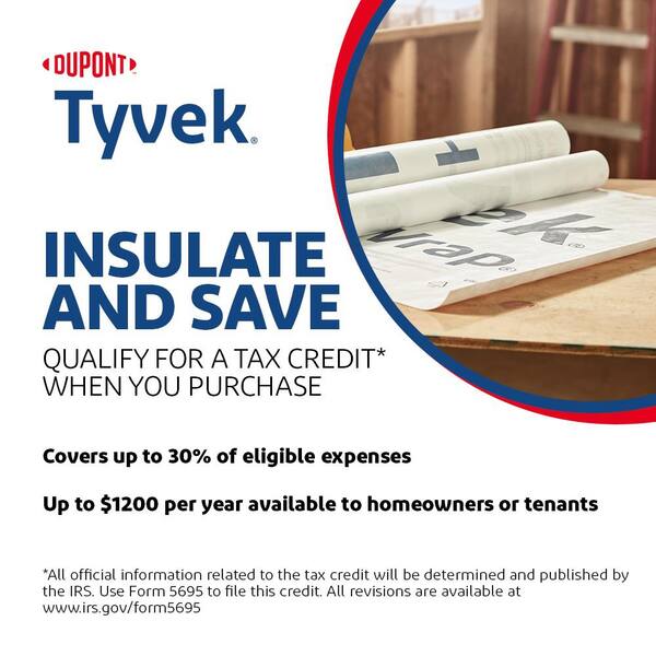 TYVEK 2 in. x 164 ft. HomeWrap Housewrap Installation Tape (328 Sq.Ft ...