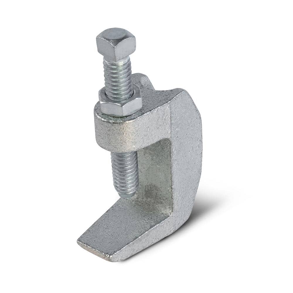 PLUMBFLEX Wide Mouth Beam Clamp for 3/8 in. Threaded Rod in Electro ...