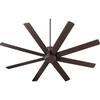 Quorum International Proxima 72 in. Indoor Oiled Bronze Ceiling Fan ...