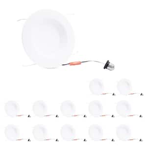Lecoht 6 in. New Construction and Remodel Recessed Retrofit Dimmable ...