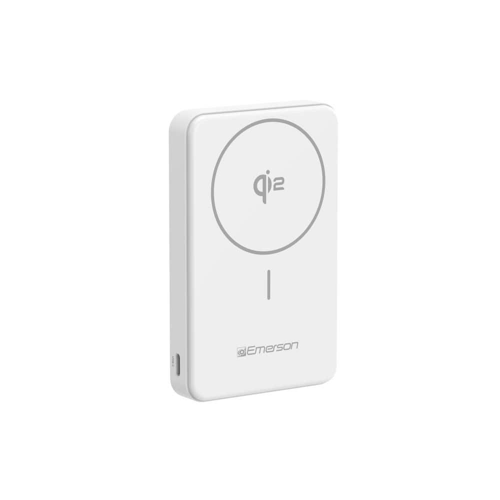 Emerson Power Bank with 15W Qi2 Magnetic Wireless Charging and 20W ...