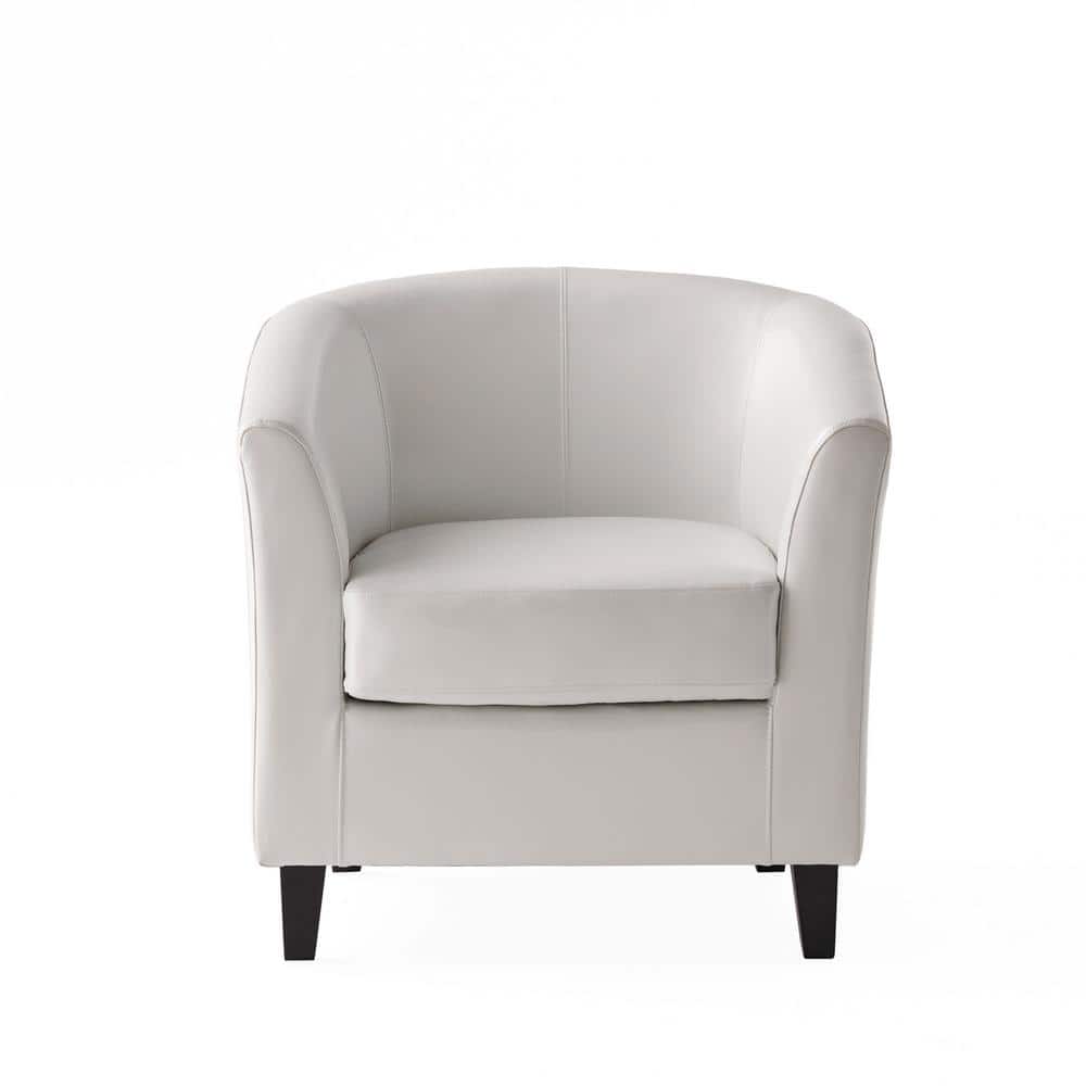 CHRISTOPHER KNIGHT HOME Preston Ivory Upholstered Club Chair 252 - The ...