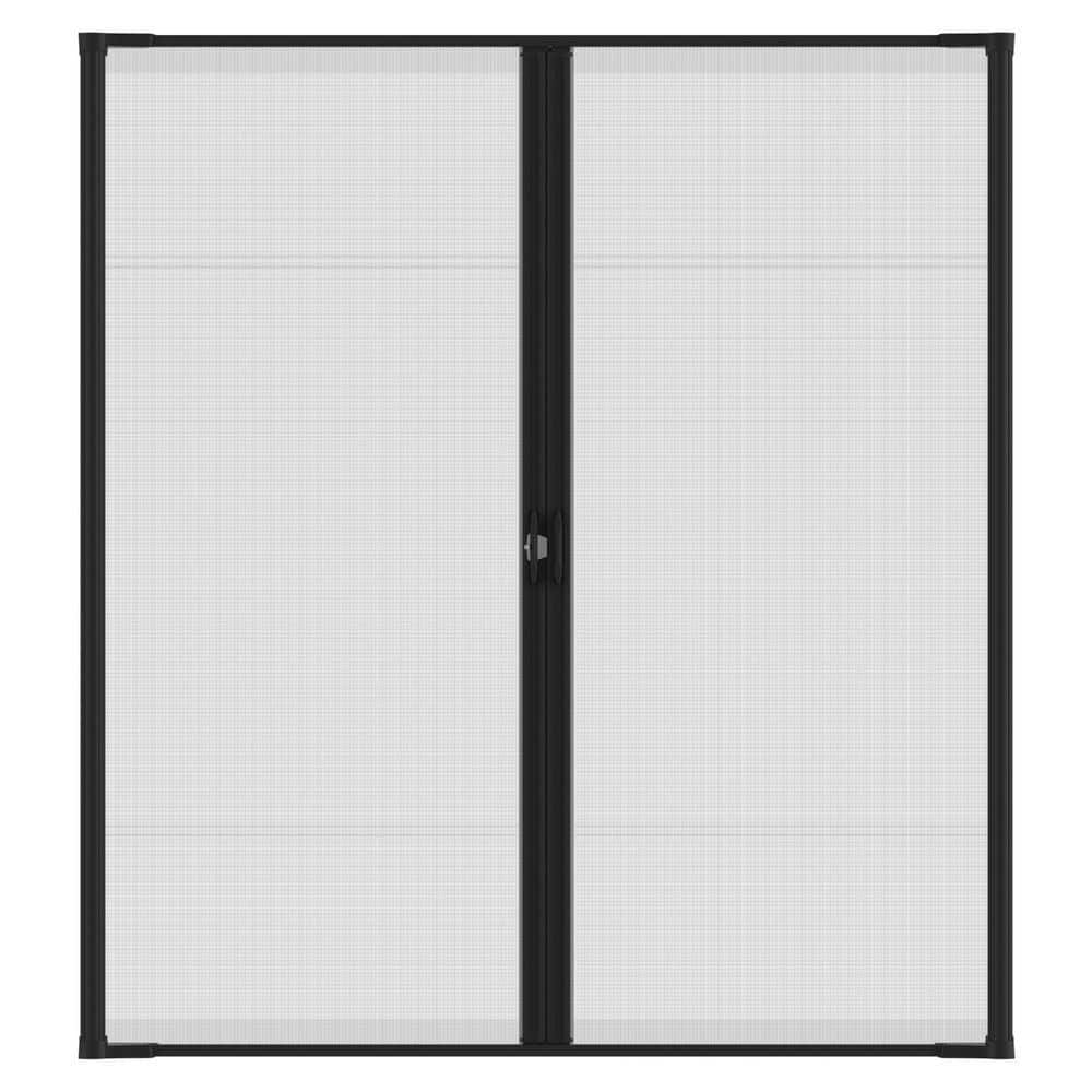 Weather Star 72 in. x 78 in. Brisa Black Short Double Retractable ...