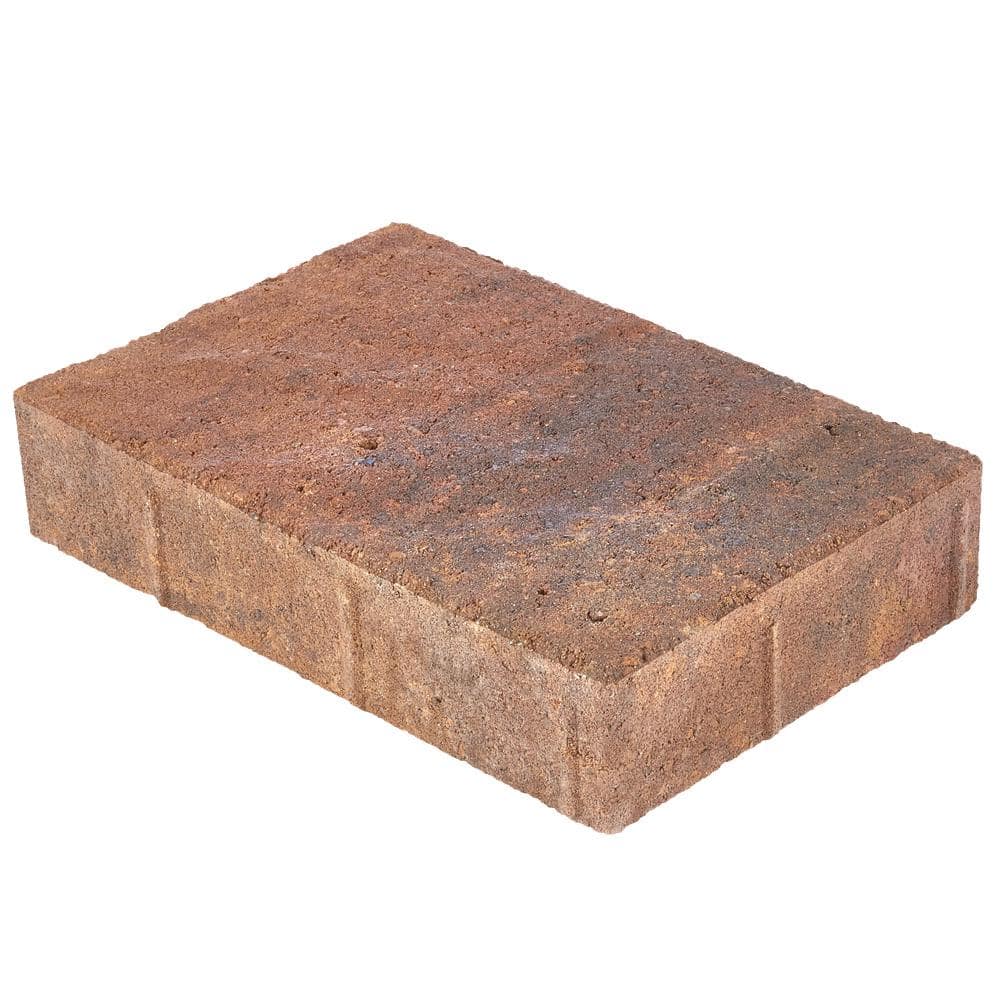 Pavestone Valenda Large 11.75 in. x 7.75 in. x 2.25 in. Indian Summer ...