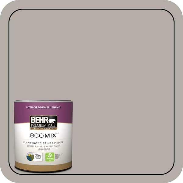 BEHR PREMIUM PLUS 1 qt. #BXC-16 City of Bridges Eggshell Enamel EcoMix ...