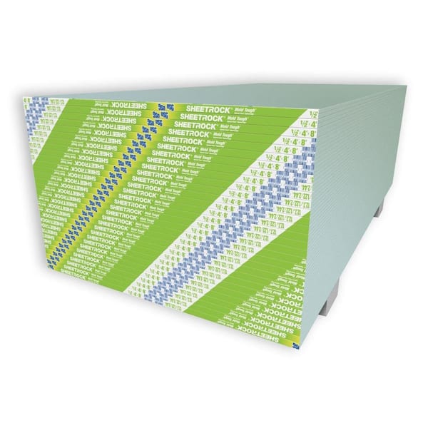 Reviews for USG Sheetrock Brand 1/2 in. x 4 ft. x 8 ft. Mold Tough ...