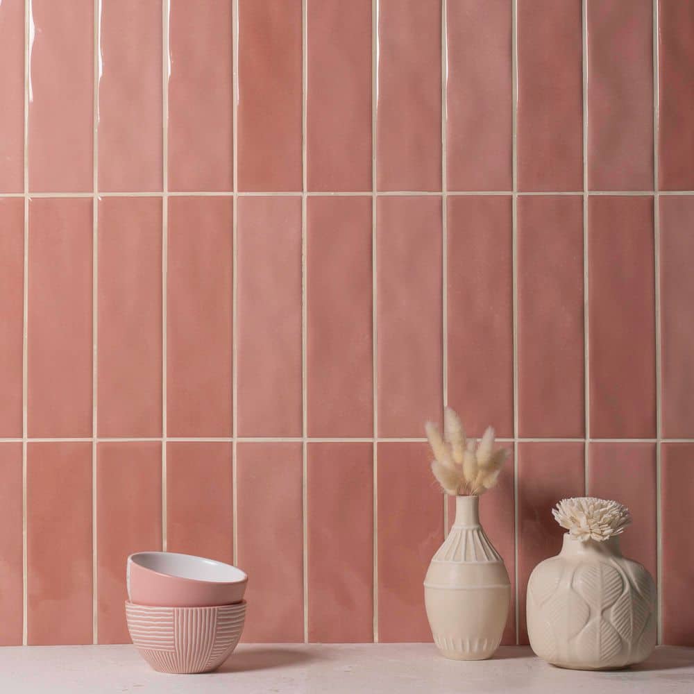 CRUZ BAY STUDIO Countryside 3 in. x 10 in. Cantaloupe Gloss Ceramic ...