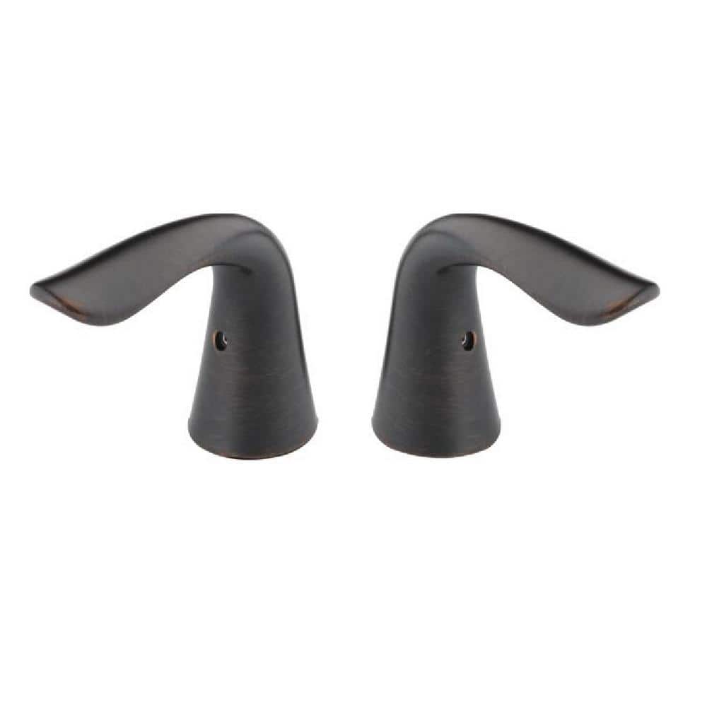 Delta Lahara Two Metal Lever Handle Kit for Bathroom Faucets in ...