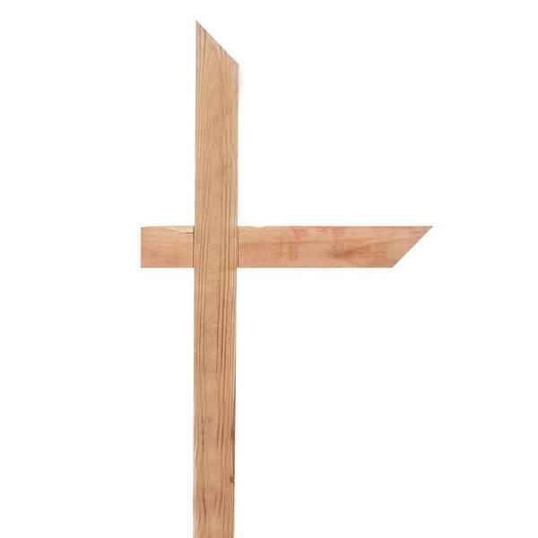 Mailbox Post Cedar (Common: 4 in. x 4 in. x 6 ft.; Actual: 3.375 in. x ...