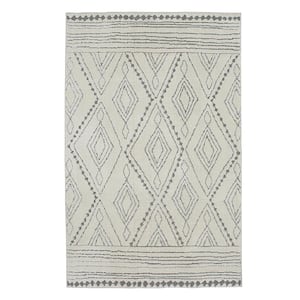 Mohawk Home Vado Cream 8 ft. x 10 ft. Geometric Area Rug 522407 - The ...