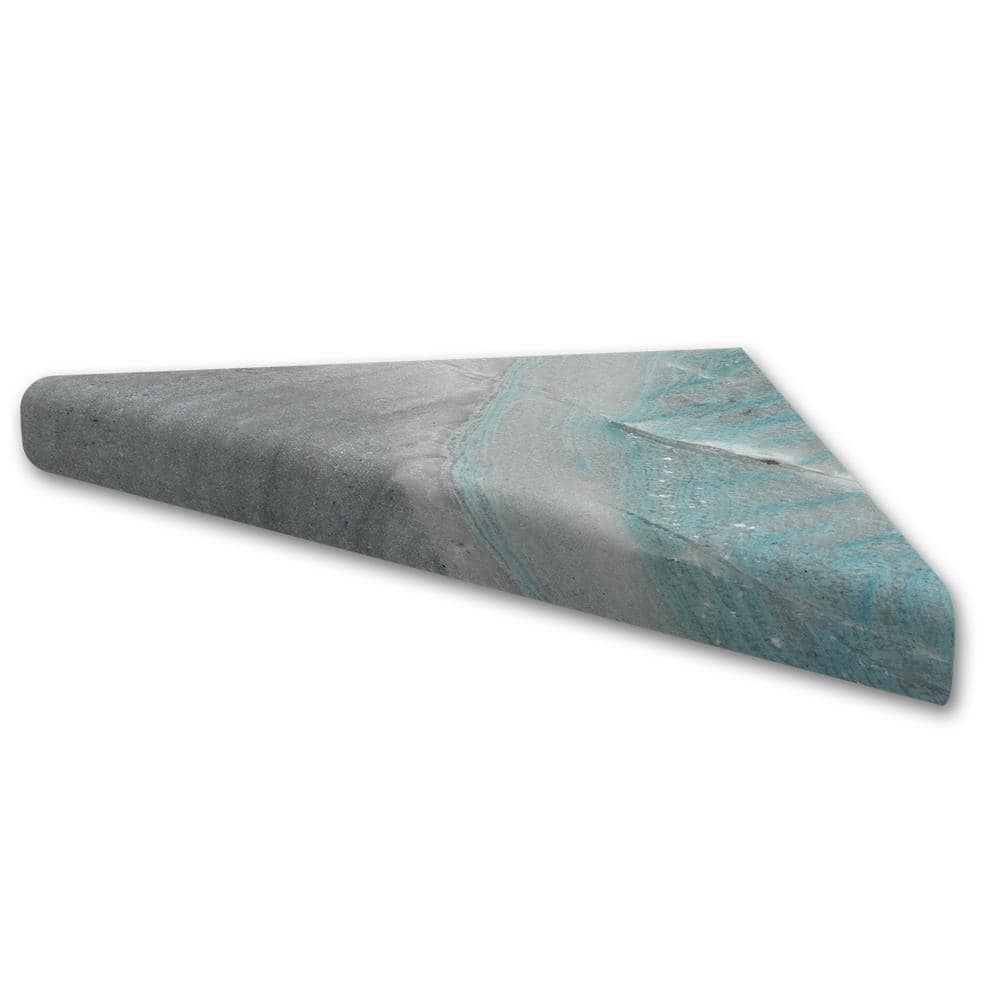 FlexStone 15 in. Corner Shelf Niche in Triton FLXCSB15TR - The Home Depot